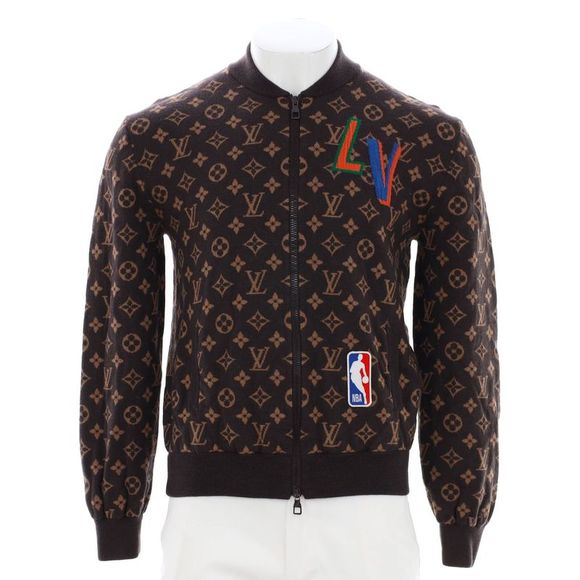 Louis Vuitton | Jackets & Coats | Louis Vuitton Mens Lv X Nba Graphic ...